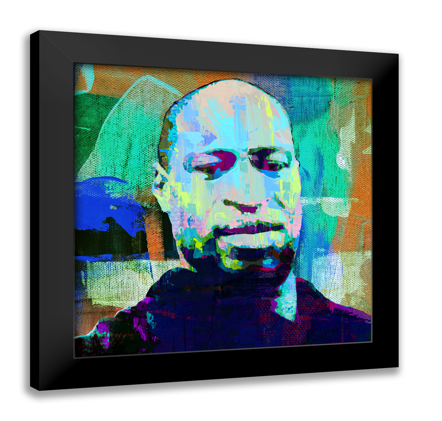 Red Barrel Studio® George Floyd Pop Art-Giclee on Paper with Black ...