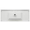 NFusion Kairo 48" Resin Bathroom Vanity Top With Integrated Basin, 3 ...