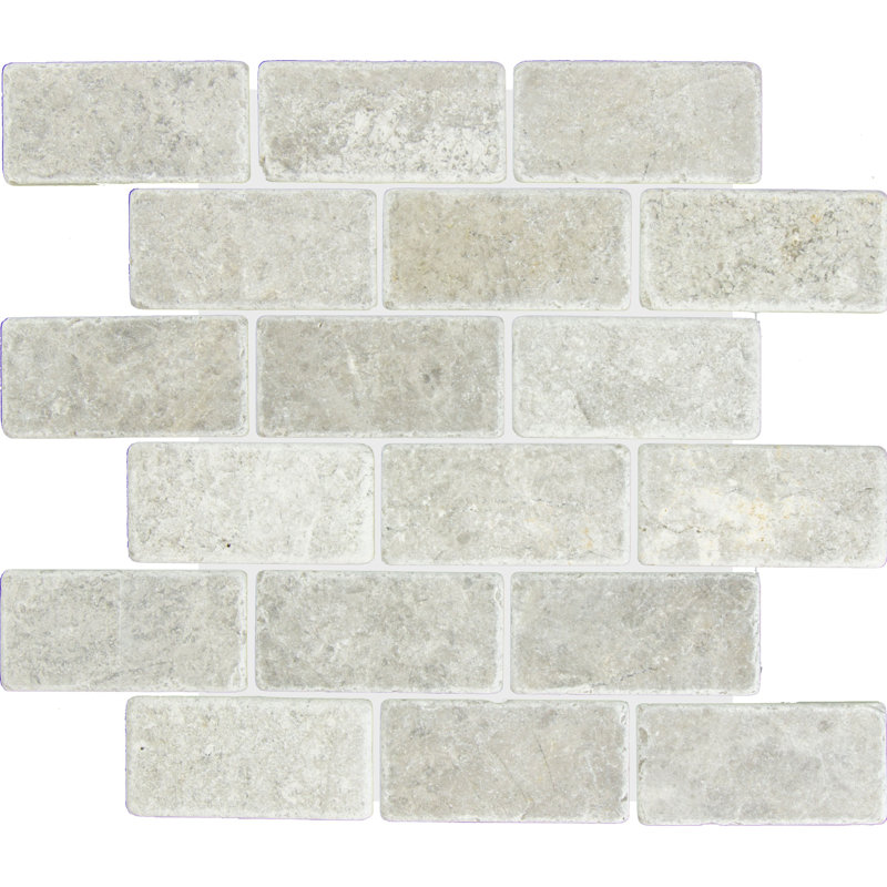 Stone & Tile Shoppe, Inc. Marble Brick Joint Mosaic Wall & Floor Tile ...