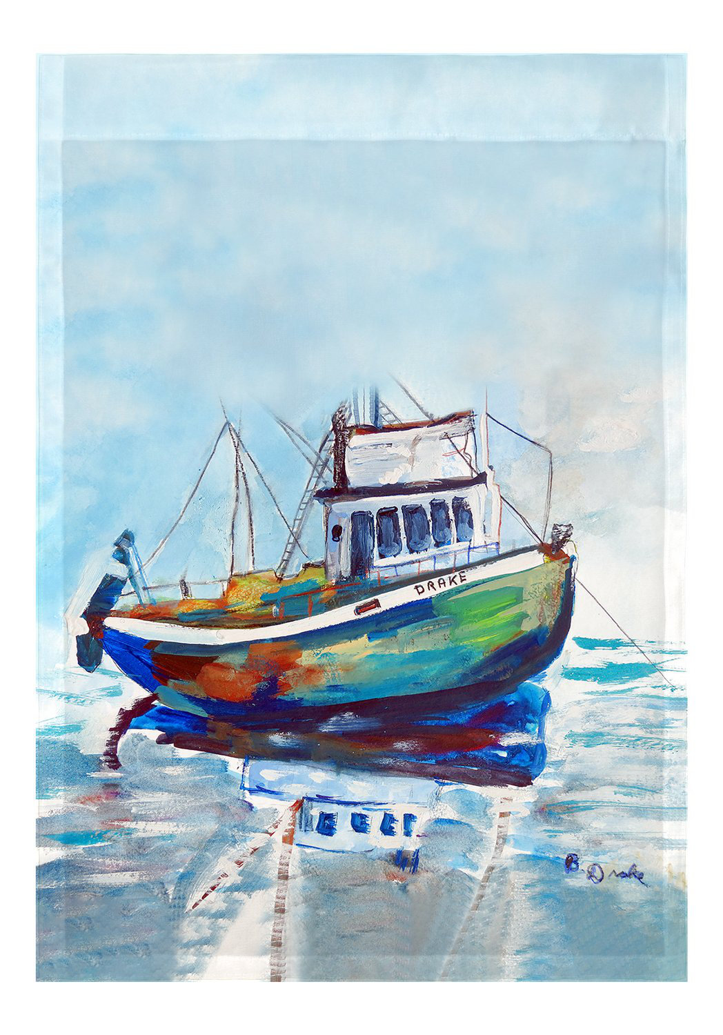 Betsy Drake Interiors Ss Drake 2-Sided Garden Flag | Wayfair