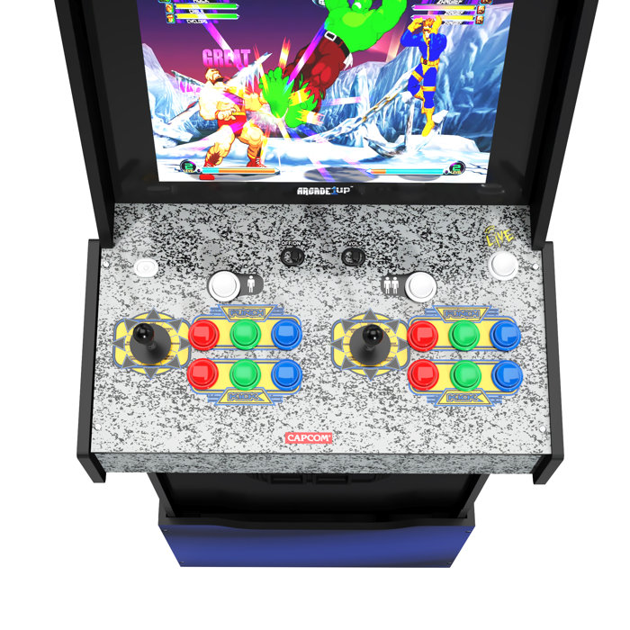 Arcade 1Up Marvel VS Capcom II Arcade & Reviews | Wayfair