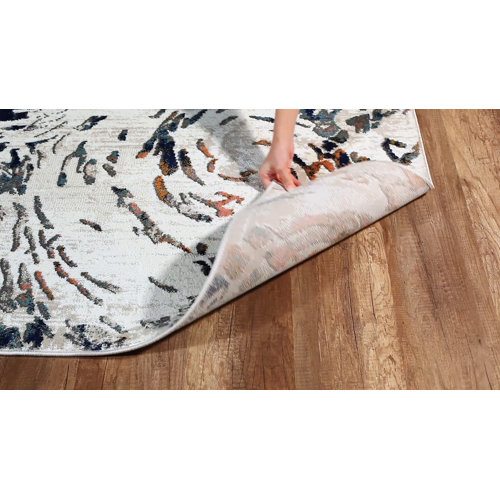 Wrought Studio Seldovia Abstract Rug & Reviews | Wayfair
