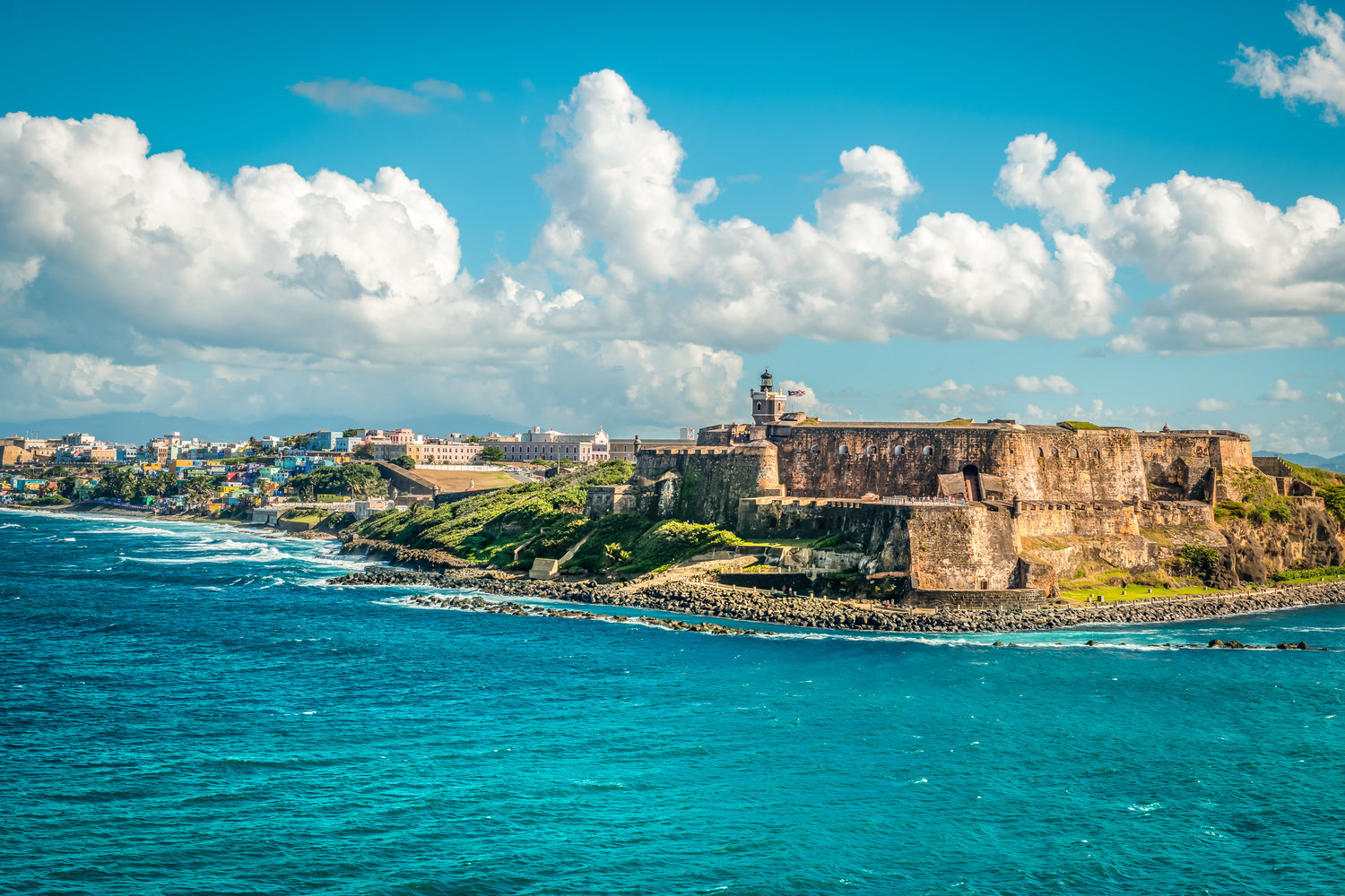 Rosecliff Heights San Felipe Del Morro - Wrapped Canvas Photograph ...