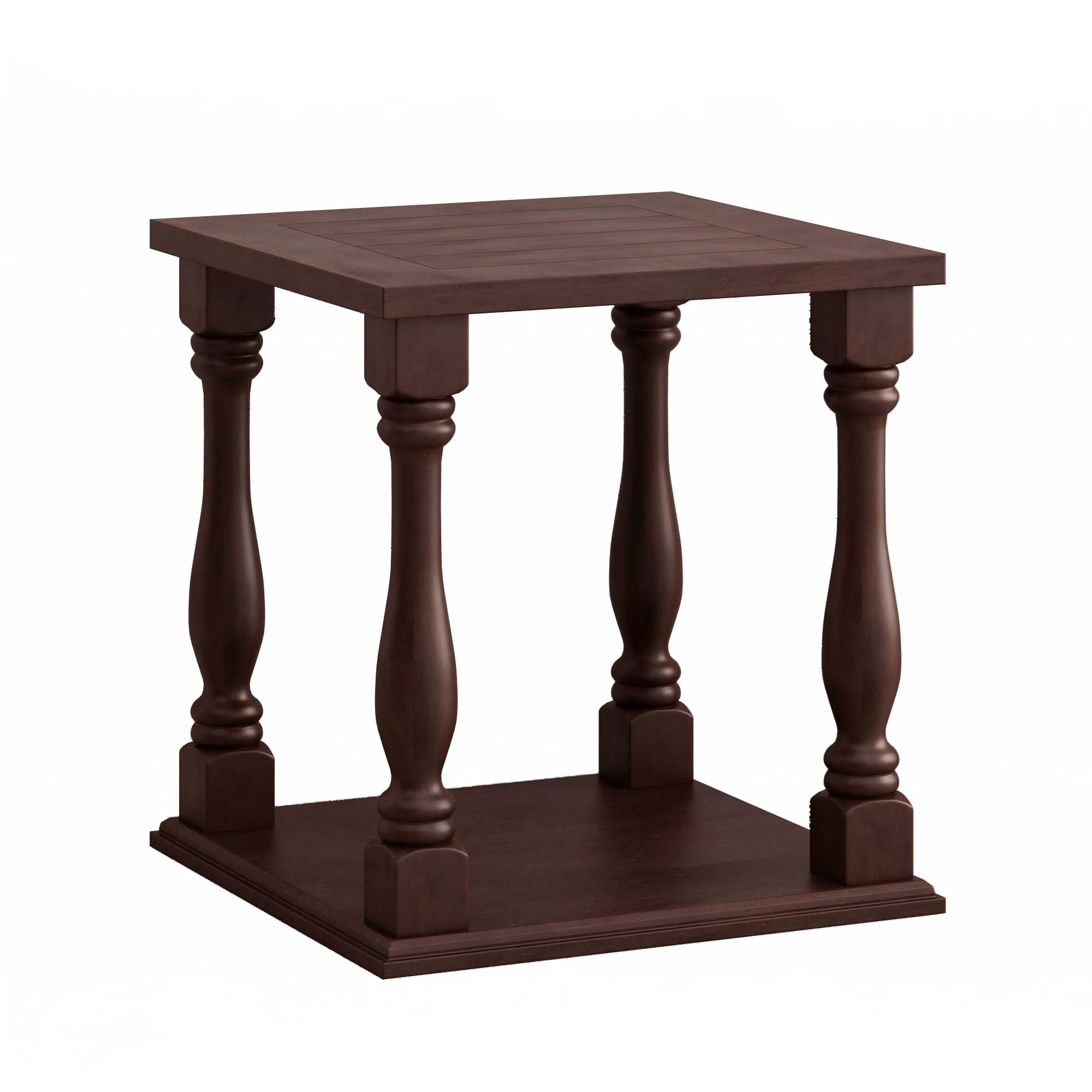 Red Barrel Studio® Style Coffee Colored Side Table | Wayfair