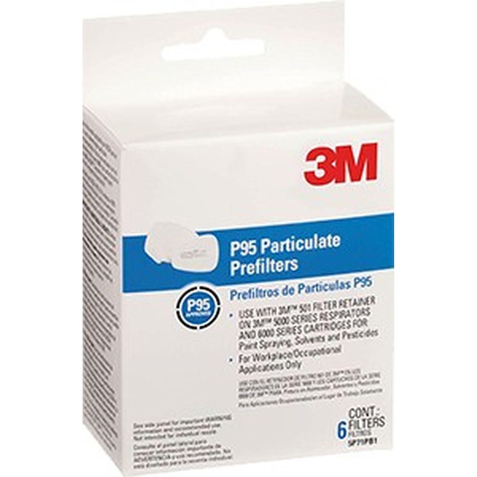 FixtureDisplays 3M 5P71P3-DC P95 Performance Particulate Filter-1PK ...