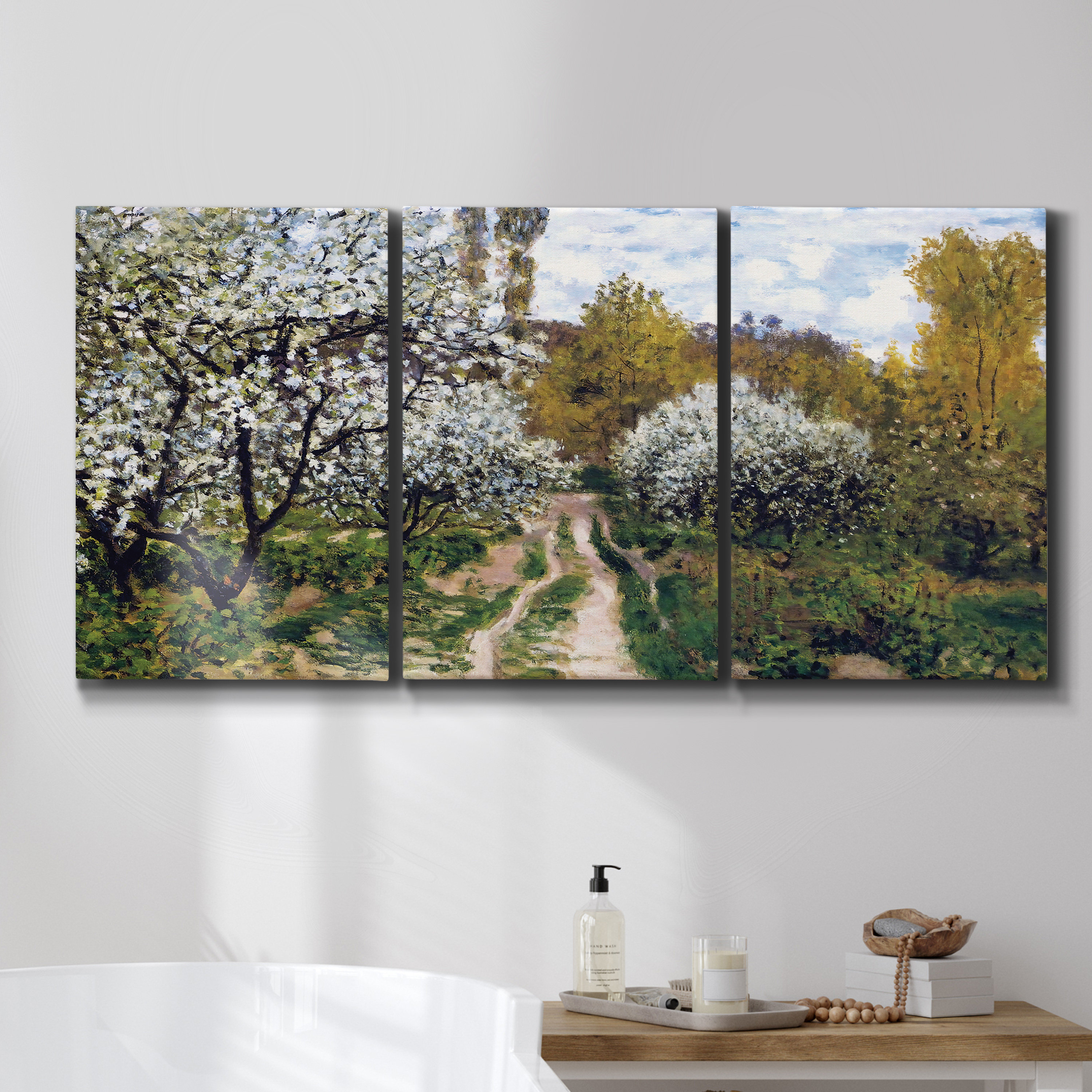 Wexford Home Acquiesce On Canvas 3 Pieces Print | Wayfair