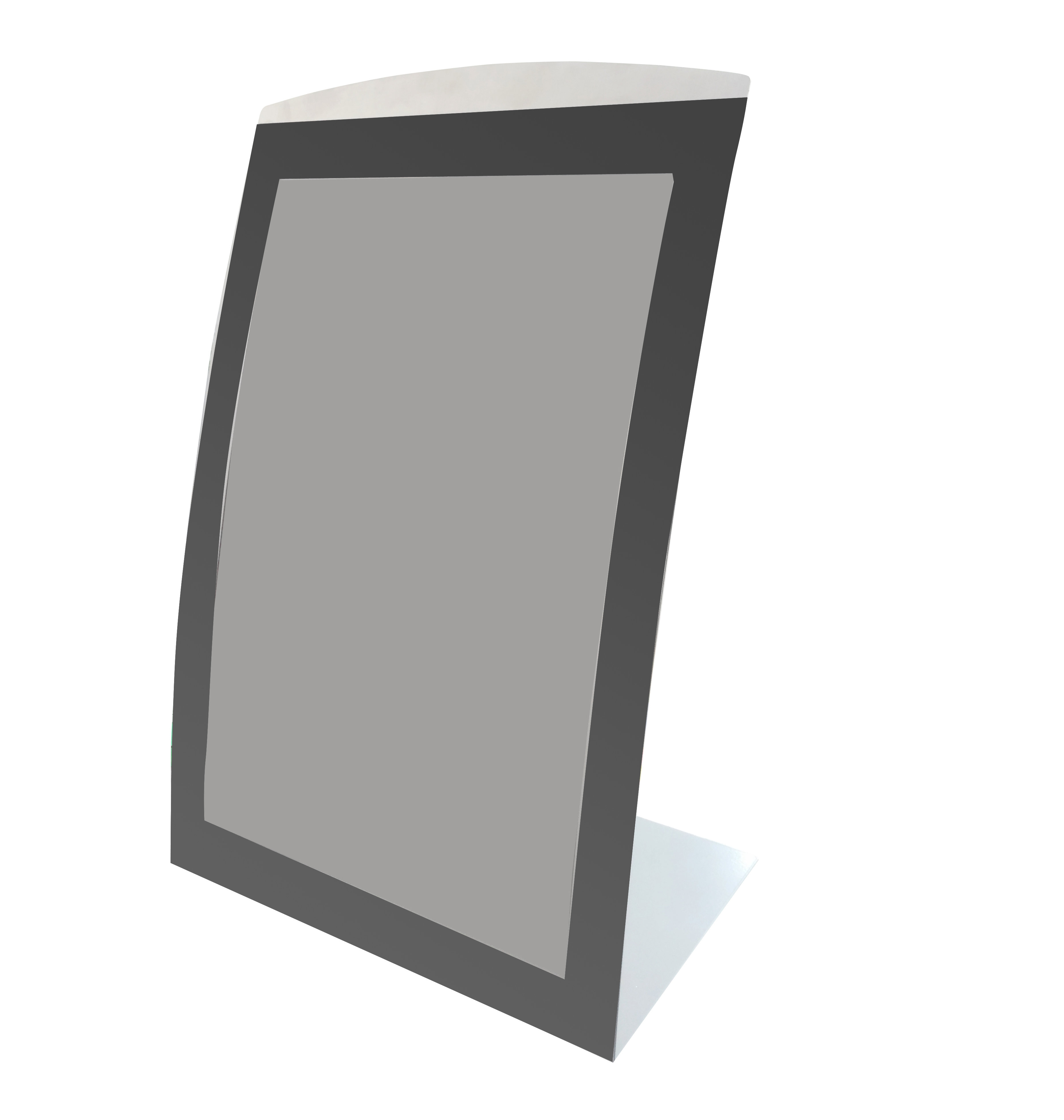 FixtureDisplays 11 X 17 Sign Holder For Tabletop, With Magnetic Lens ...