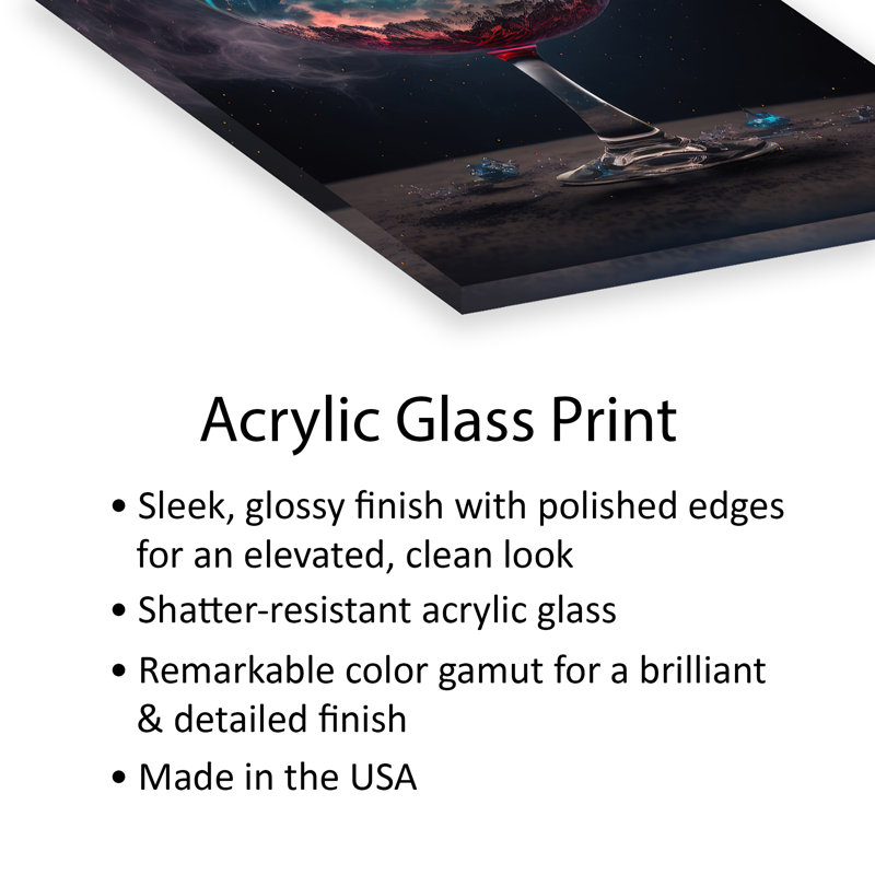 Ebern Designs Planetary Cocktail by Spacescapes | Wayfair