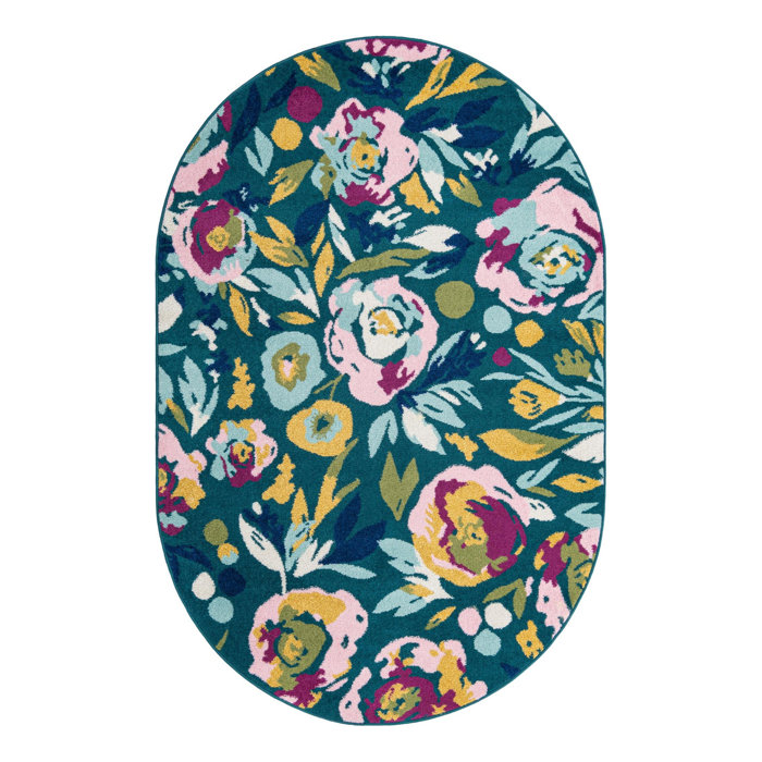 Andover Mills™ Holle Floral Rug & Reviews | Wayfair