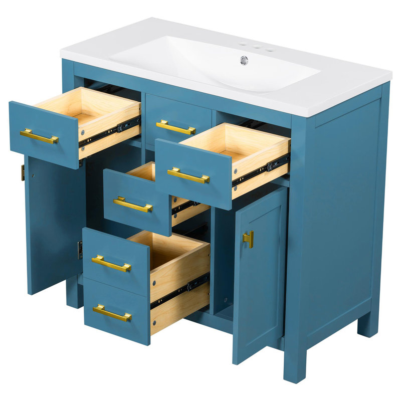 Lark Manor™ 36-Inch Modern Bathroom Vanity | Wayfair