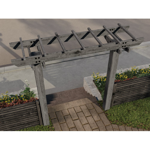 Vita Wildwood 2-Post Wood Arbor & Reviews | Wayfair