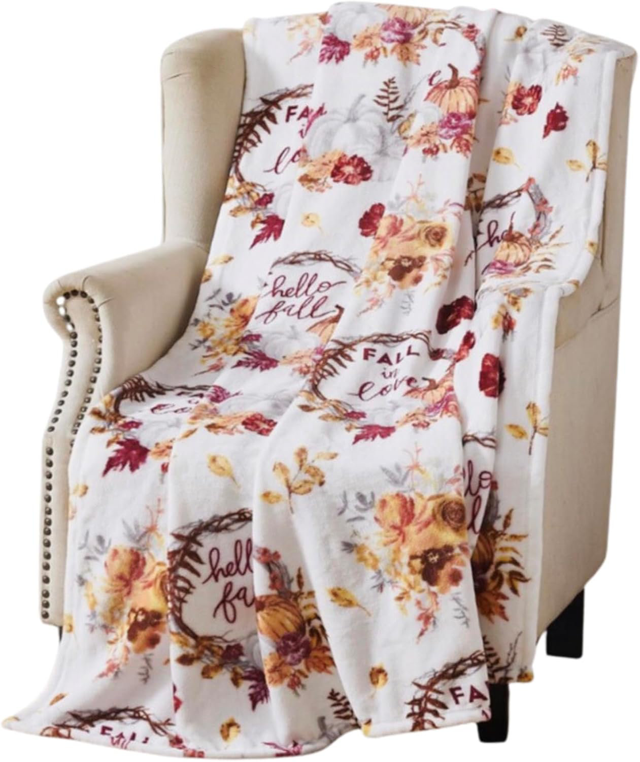 ENAMOST Fall Home Decor Throw Blanket | Wayfair