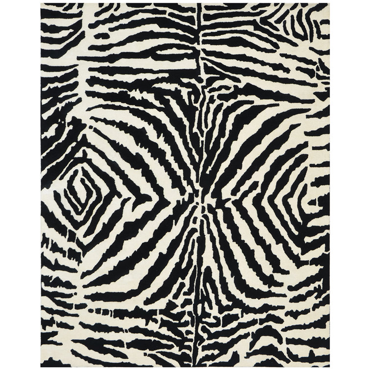 Bokara Rug Co., Inc. Hand Knotted Animal Print Rug | Wayfair