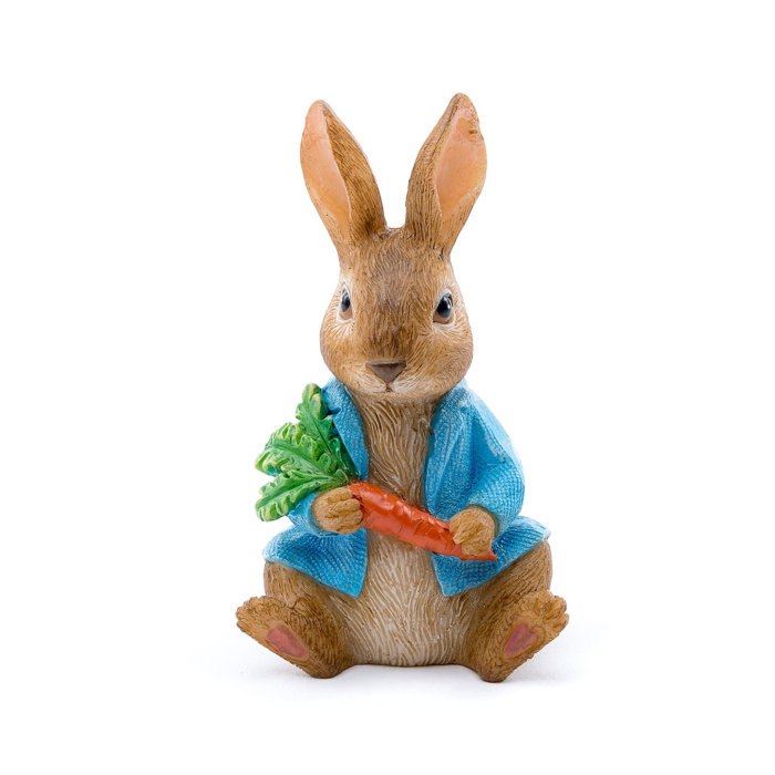 Trinx Peter Rabbit Holding a Carrot | Wayfair