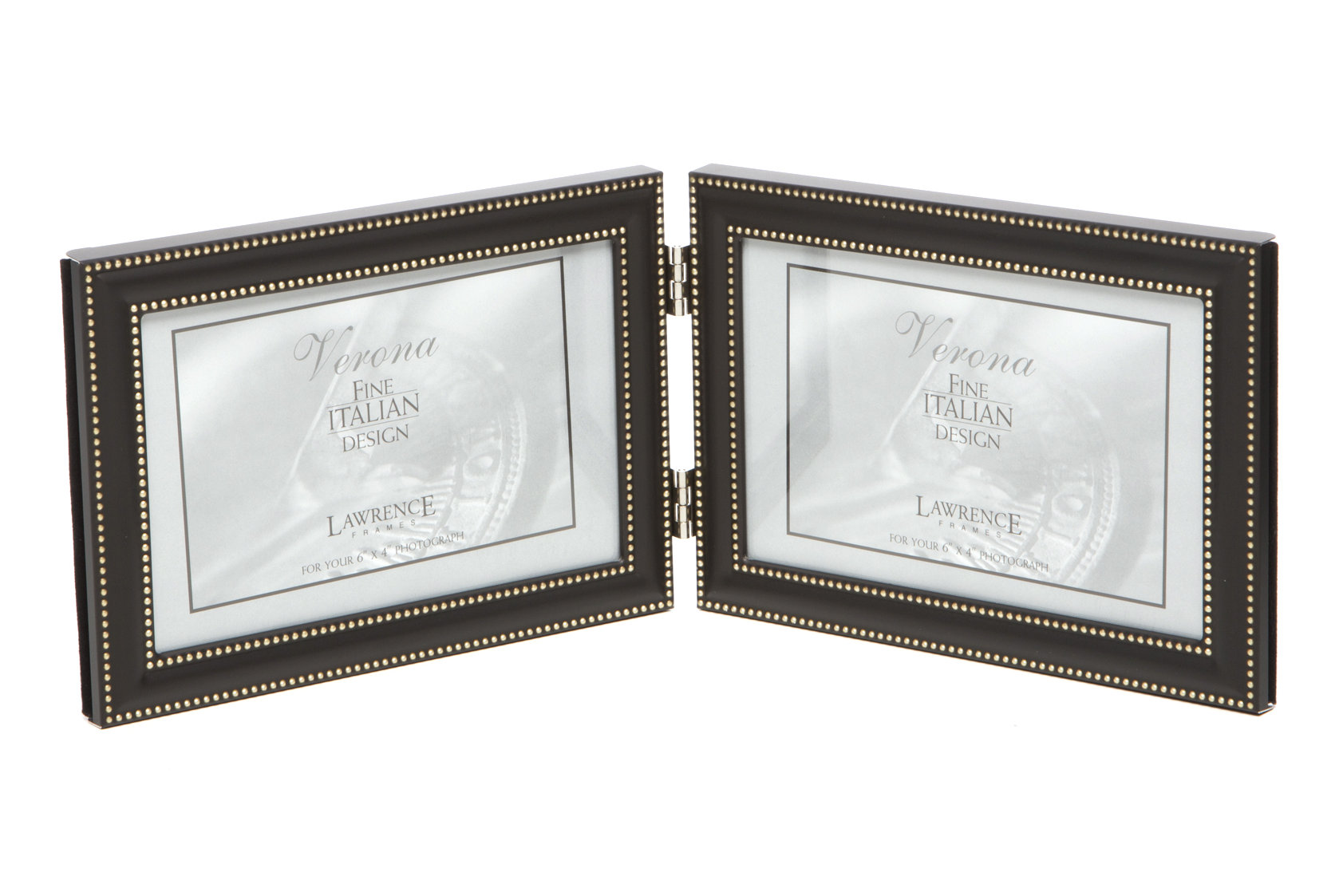 Alcott Hill® Hinged Double Horizontal Picture Frame | Wayfair
