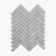 Direct Stone Source Allure Grey Honed 1x4 Herringbone Marble Mosaic ...