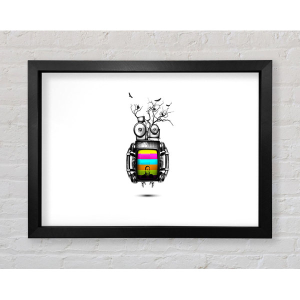 Happy Larry From The Future Framed Print | Wayfair.co.uk