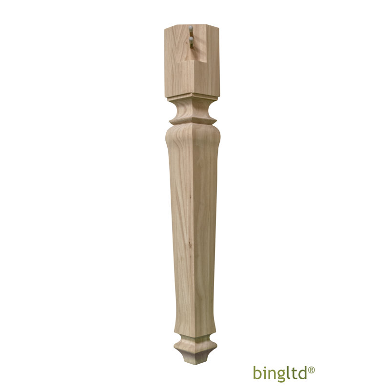 bingltd Rubberwood Dining Table Leg | Wayfair