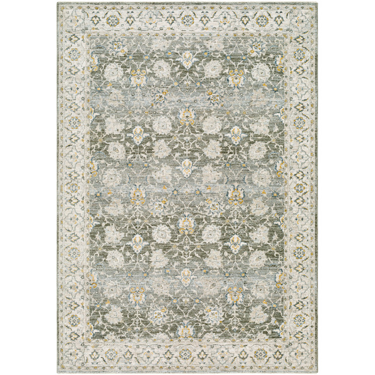 Delyse Olive/Gold/Beige/Gray Rug & Reviews | Birch Lane