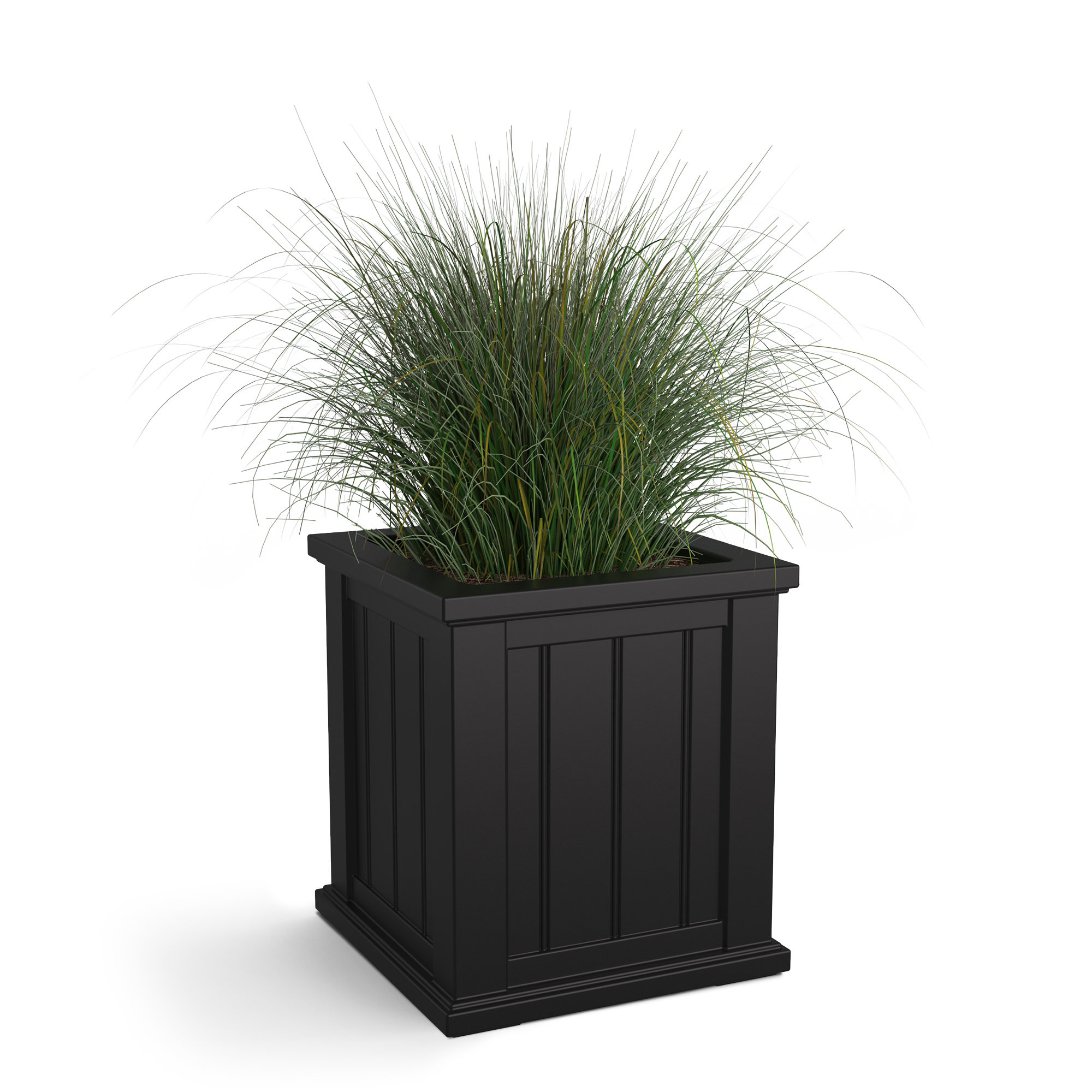 Charlton Home® Selevae Resin Planter Box with Water Reservoir & Reviews ...