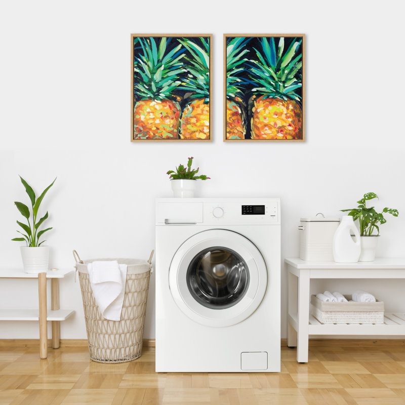 Beachcrest Home™ Fredrika Bright Fun Tropical Fruit Wall Art | Wayfair