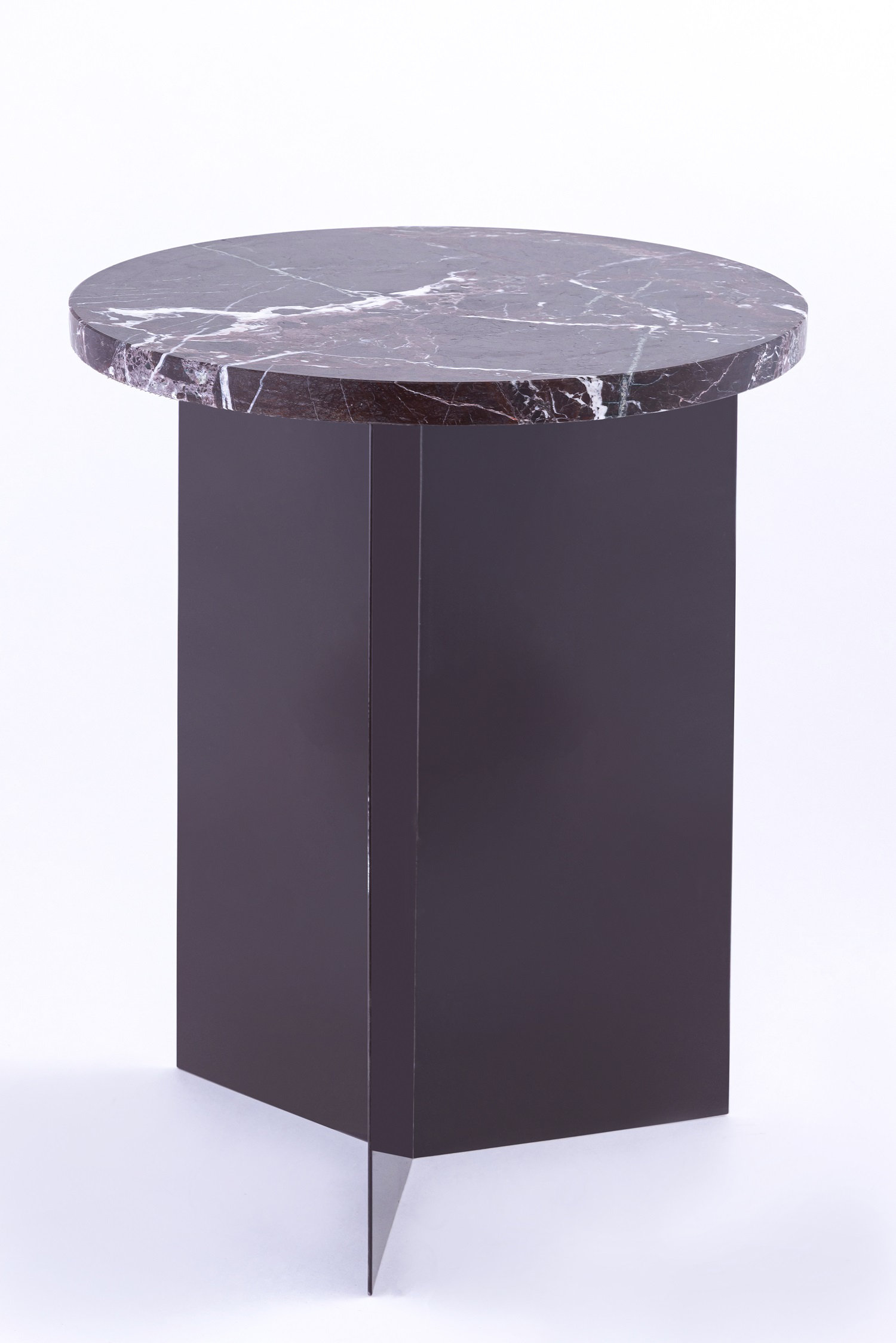 AllModern Stone Top Round Side Table | Wayfair