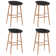 Ebern Designs Quapaw Dining Set with 4 Chairs | Wayfair.co.uk