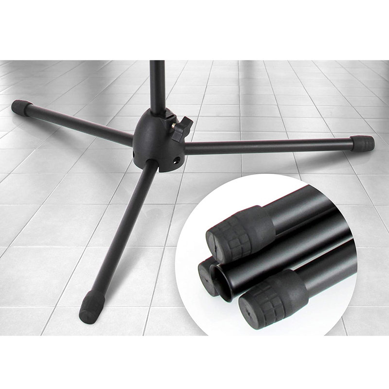Gracie Oaks Adjustable Universal Microphone Tripod Stands Audio Rack ...