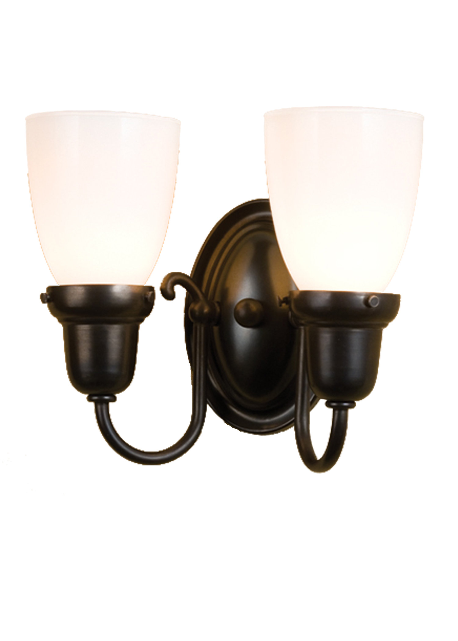 Meyda Lighting Saratoga Goblet 2 - Light Hardwired Armed Sconce | Perigold