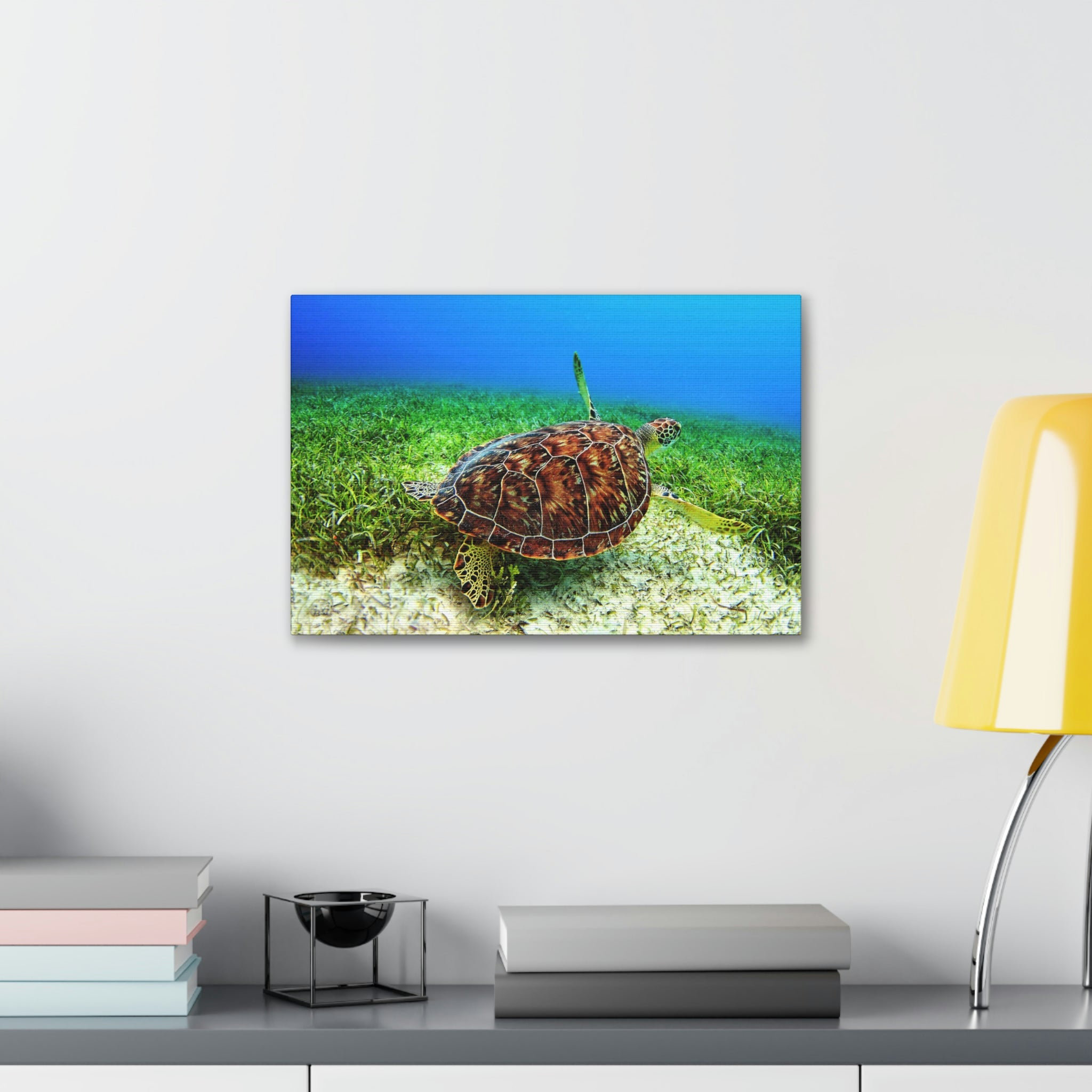Bayou Breeze Turtle Hunting Turtle on Hunt Print Animal Wall Art | Wayfair