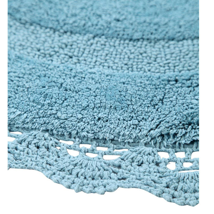 Ophelia & Co. Wingert 100% Cotton Bath Rug with Non-Slip Backing ...