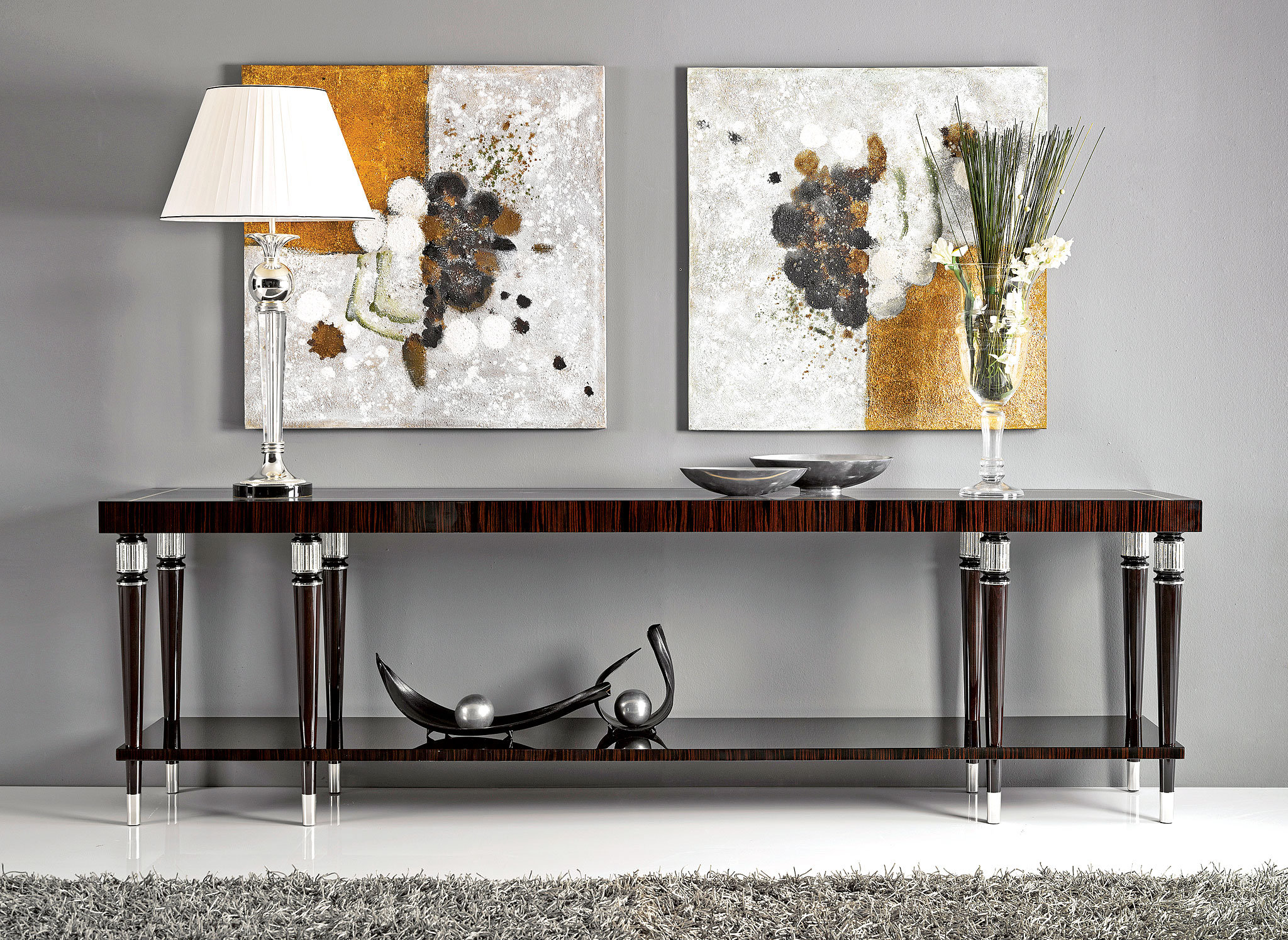 David Michael 110" Console Table - Wayfair Canada