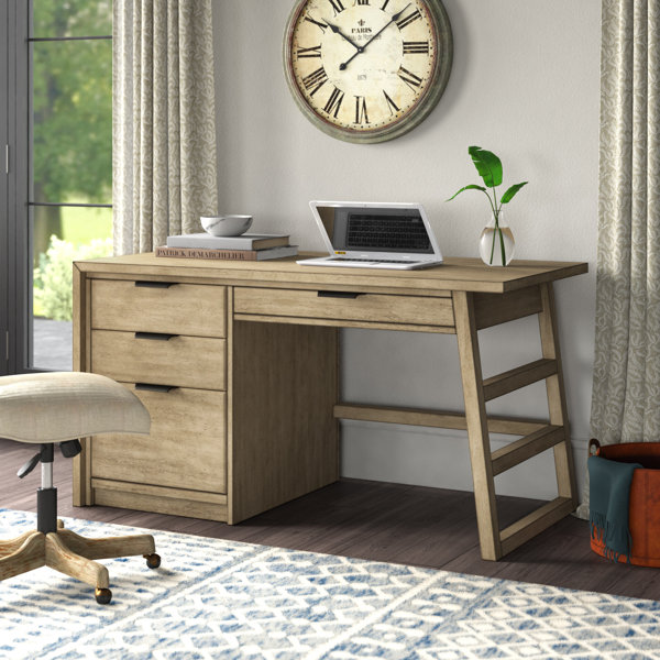 Greyleigh™ Bridgnorth Desk with Built in Outlets & Reviews | Wayfair