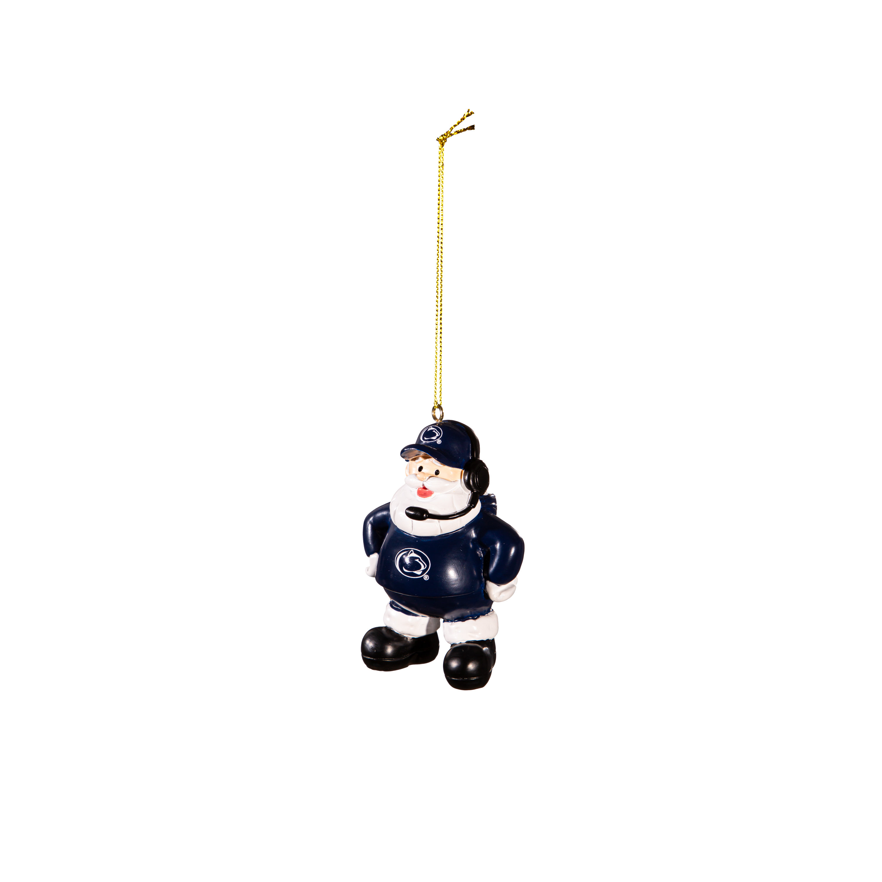 The Holiday Aisle® Coach Santa Ornament, Penn State | Wayfair