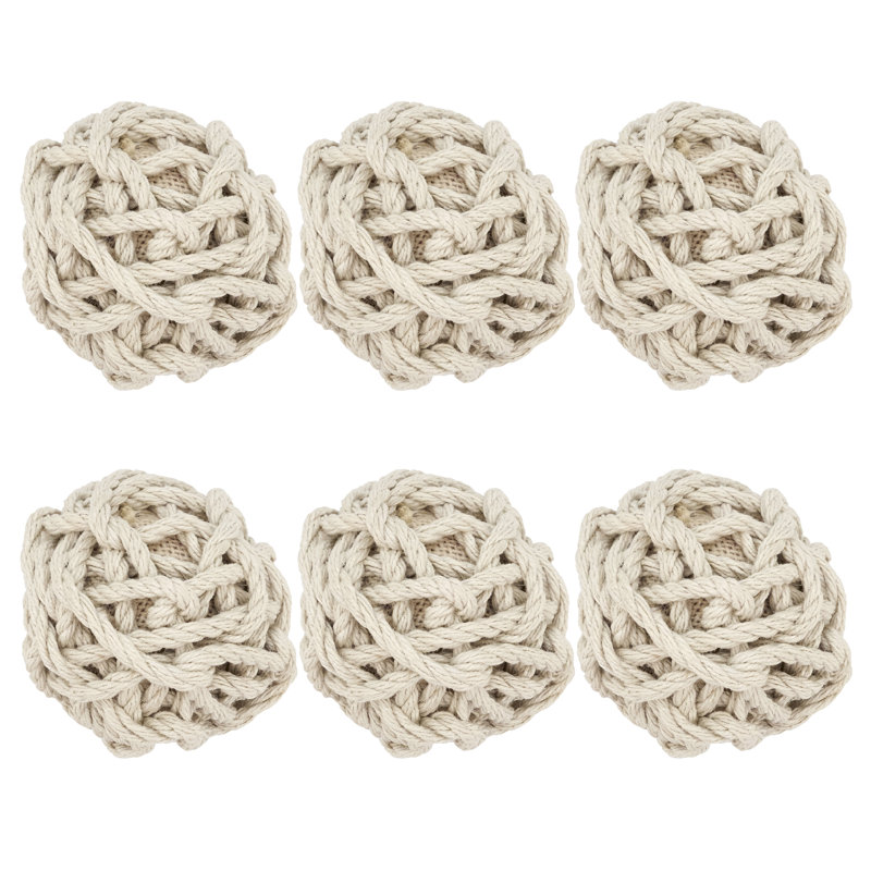 Saro Jute Rope Ball Décor (Set of 6) | Wayfair