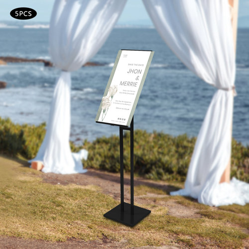 FRONG Angle and Height Adjustable Floor Poster Frame | Wayfair