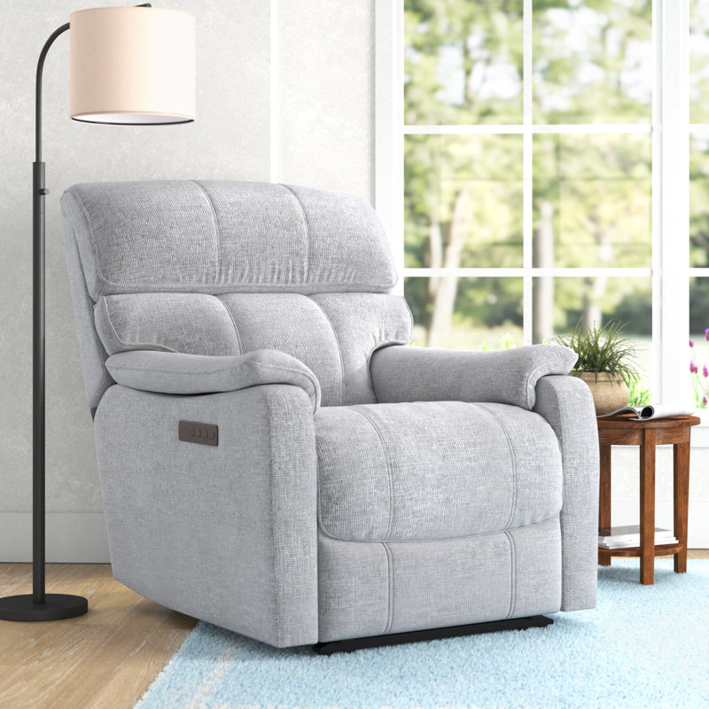 Wade Logan® Antravion Upholstered Power Recliner | Wayfair