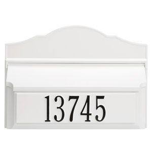 Old Century Forge Colonial Wall Mounted Mailbox | Wayfair