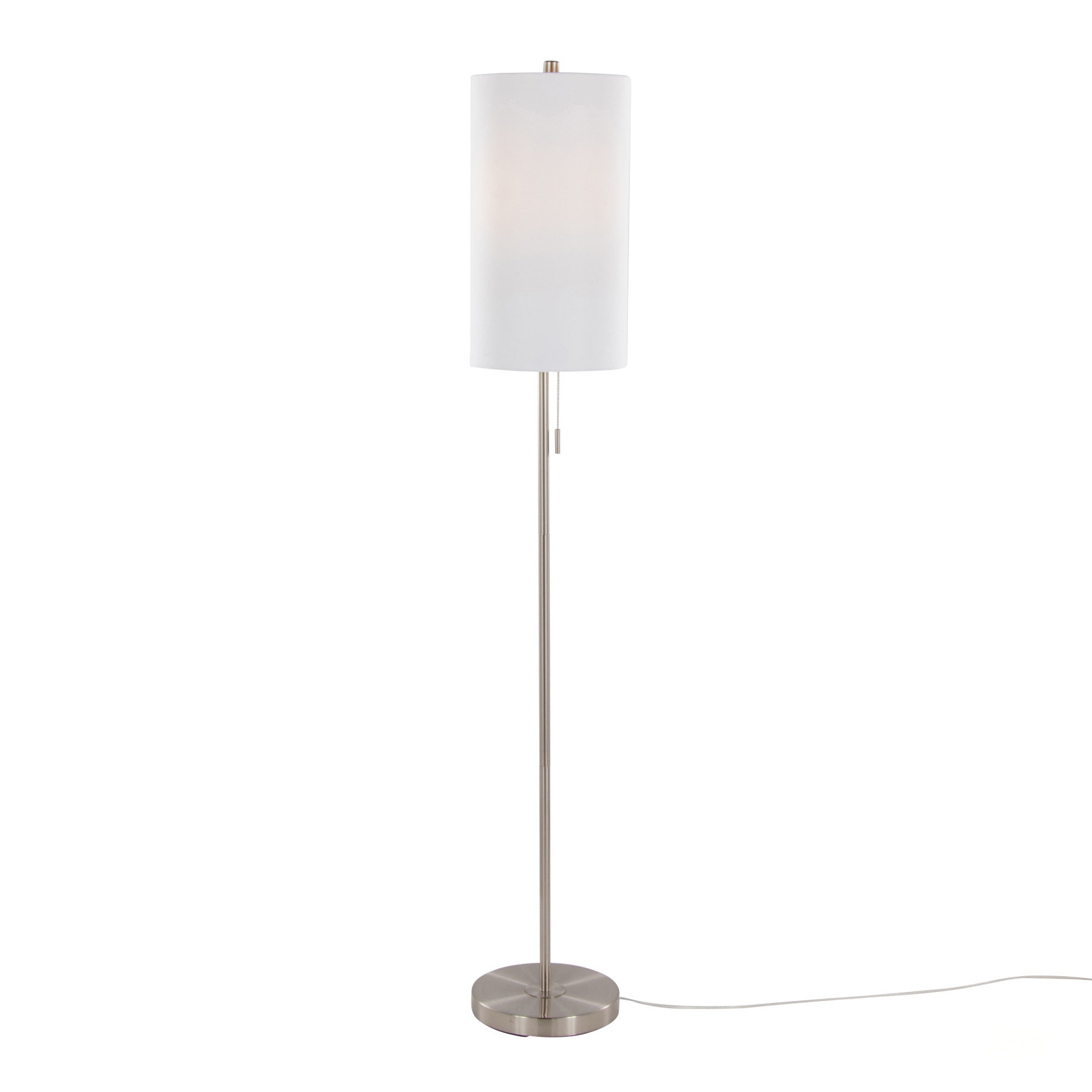 Wrought Studio™ Bounty 62 Inch Contemporary Metal Floor Lamp With ...