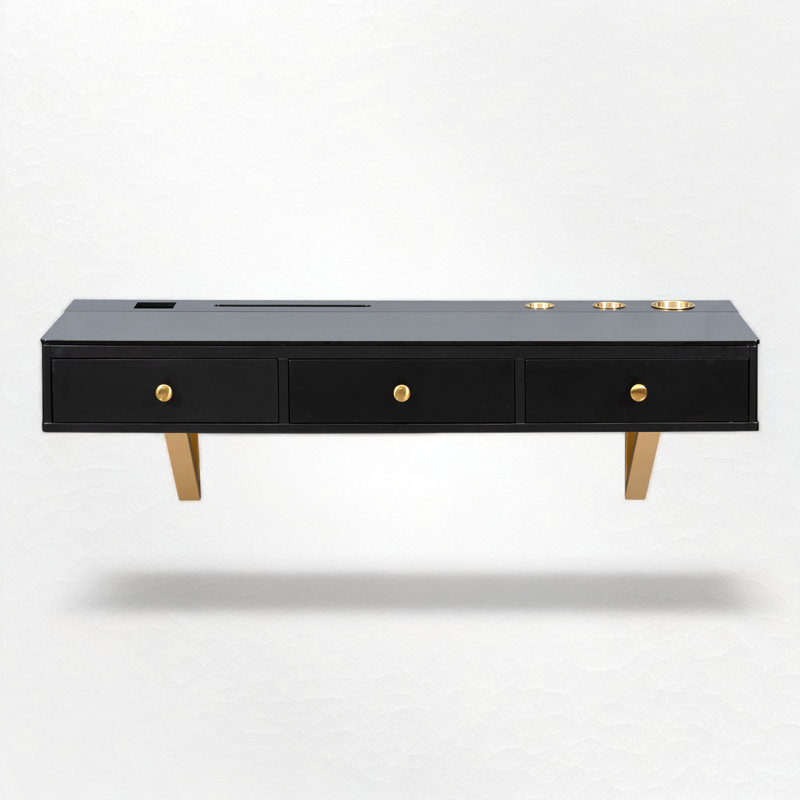 Mercer41 Napua Wall Mount Makeup Vanity & Reviews | Wayfair