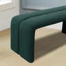 Ivy Bronx Ottoman Bench Set, Modern Upholstered Bench, U-Shape Ottoman ...