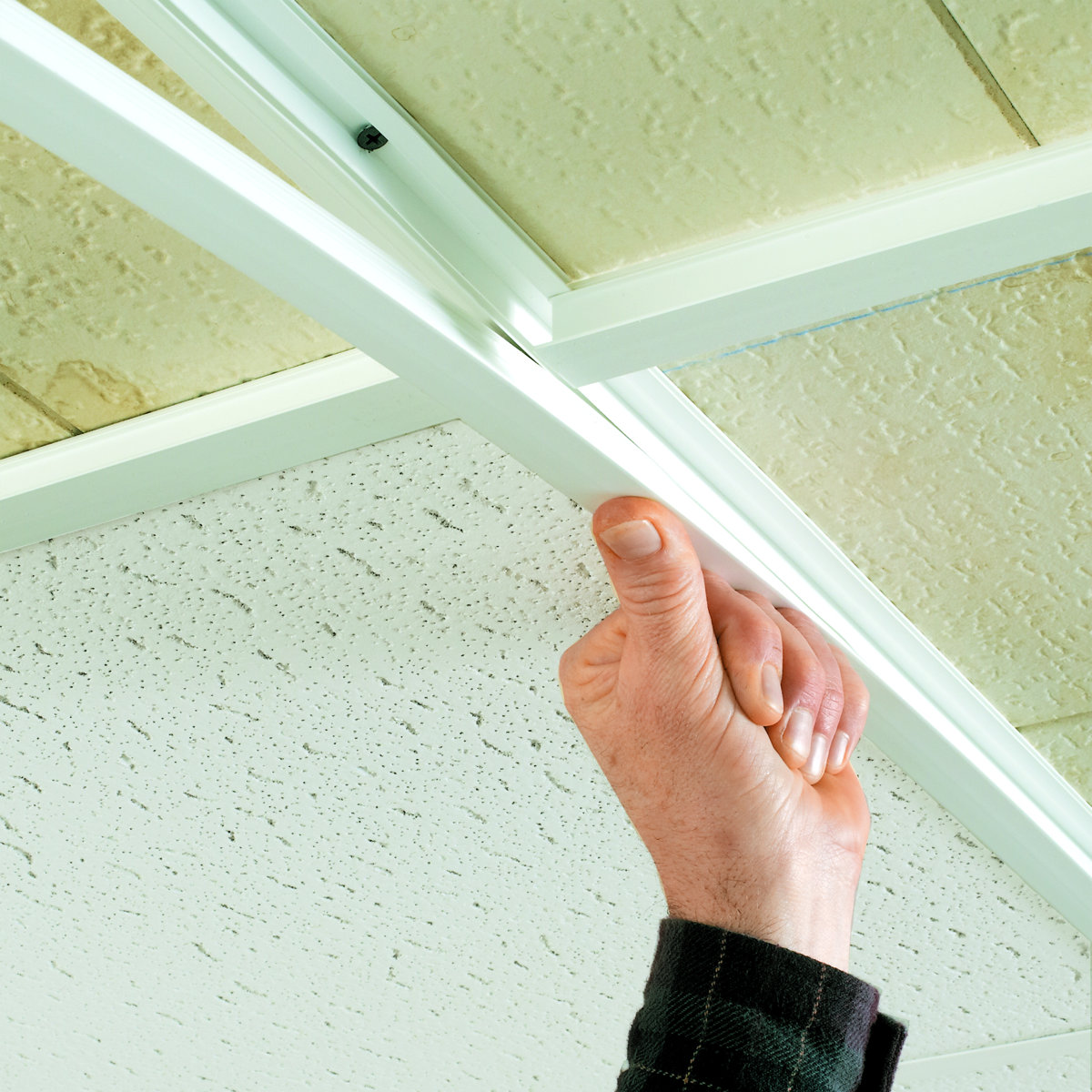 CeilingMAX 100sq ft Surface Mount Grid Kit & Reviews | Wayfair