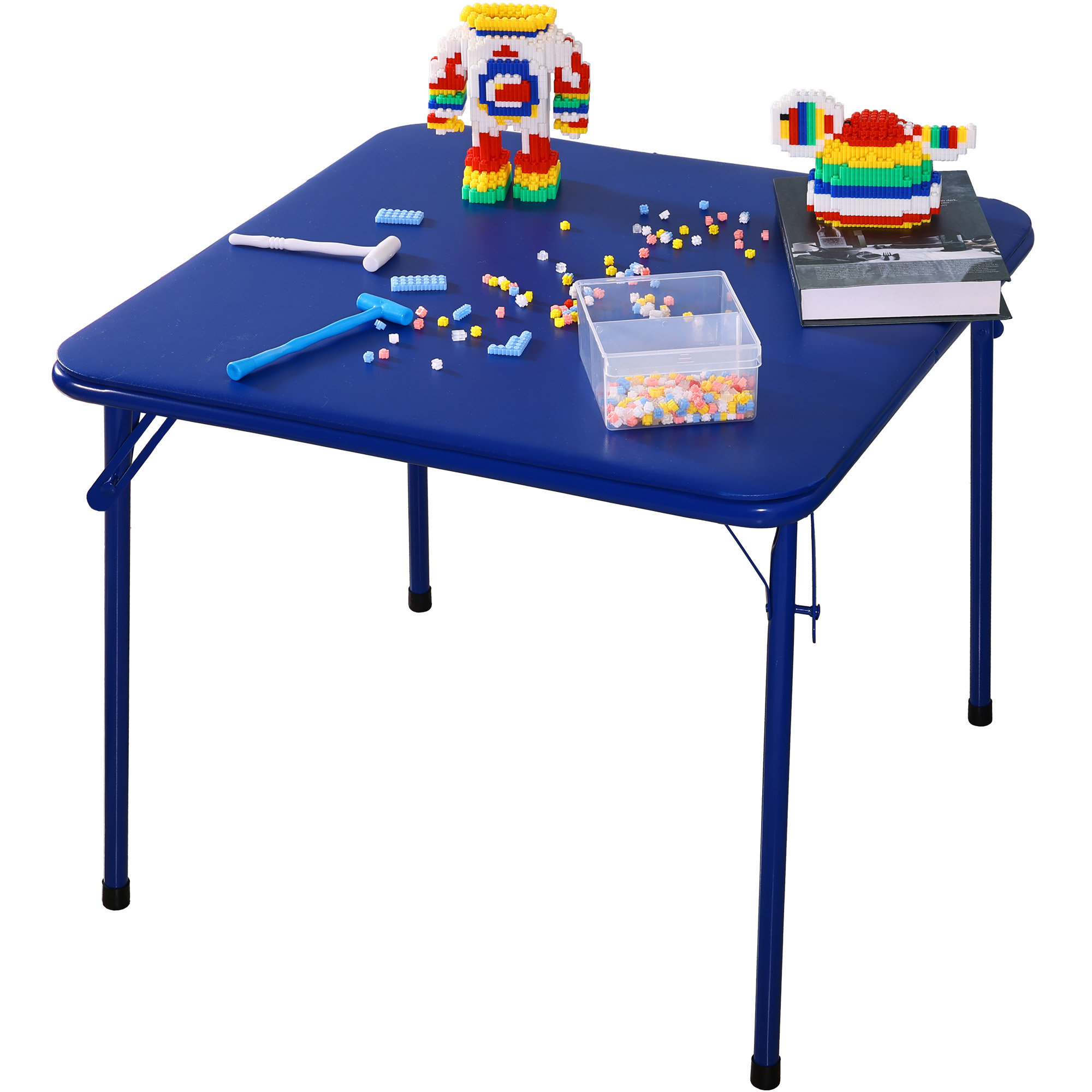 Smugdesk.com Children's Folding Table, Portable with Ultra-Soft Cushion ...