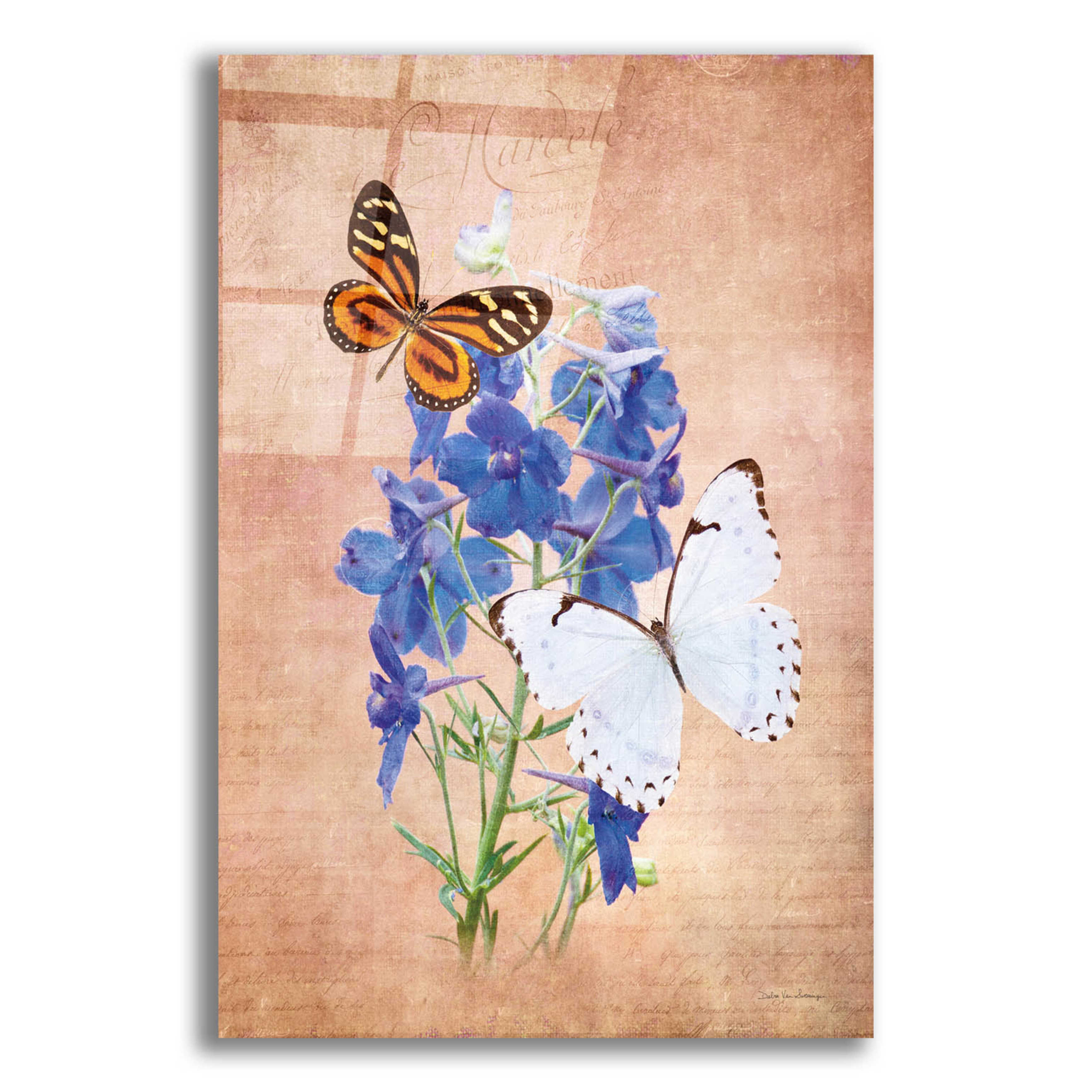 August Grove® " Butterfly Botanical III " by Debra Van Swearingen | Wayfair
