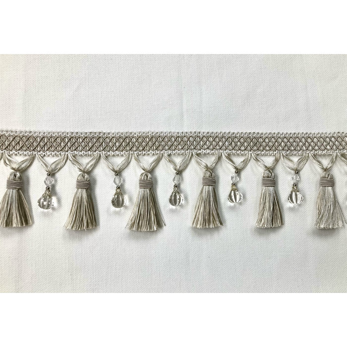 Rose Lace And Braid Fabric | Wayfair