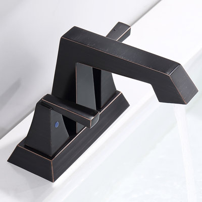 LIYONG Centerset Faucet Bathroom Faucet with Drain Assembly | Wayfair