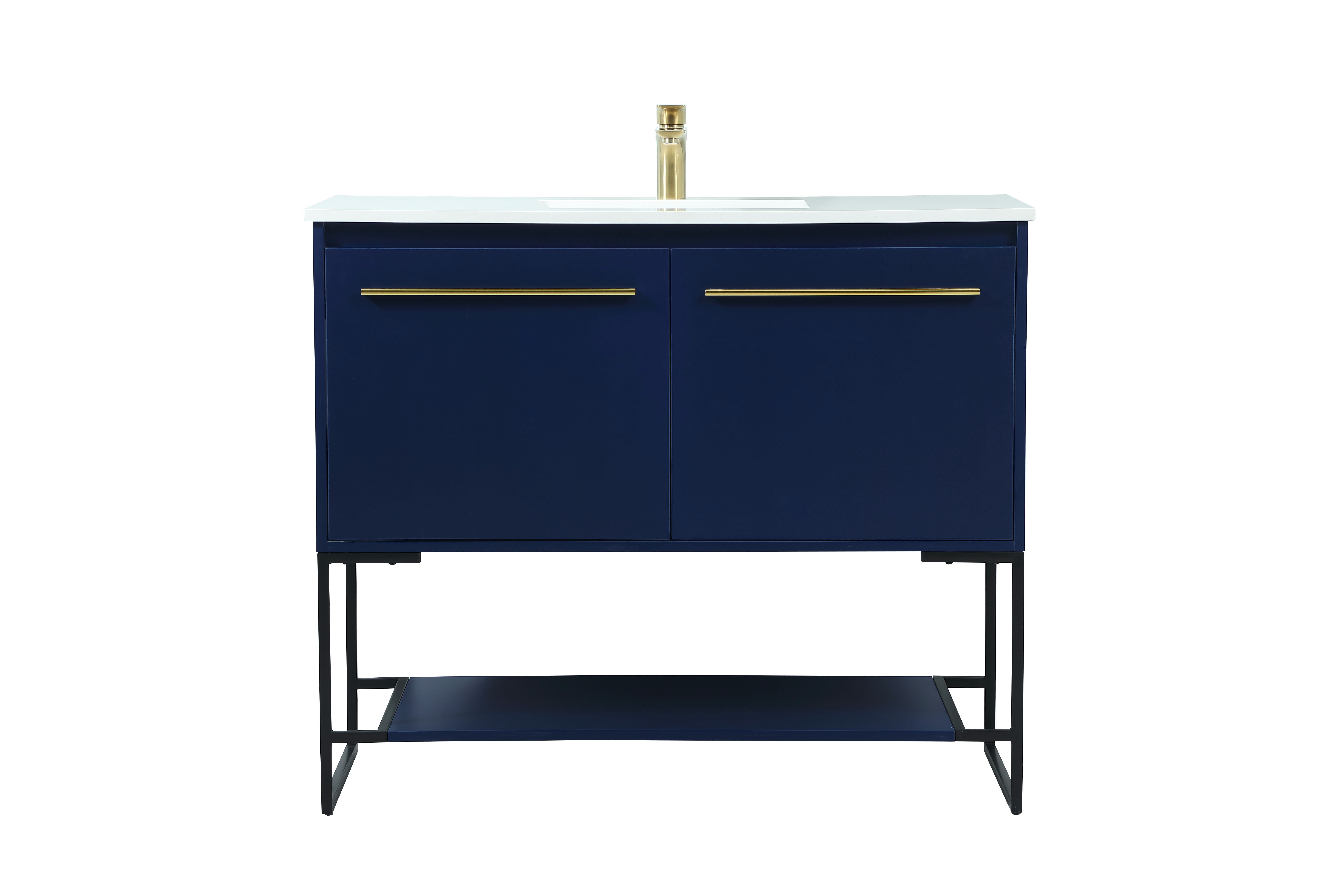 Mercury Row® Rozell 40" Single Bathroom Vanity Set & Reviews | Wayfair