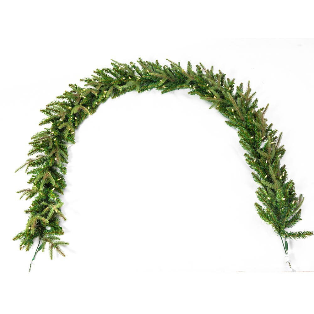 Kurt Adler 9' Pre-Lit Garland | Wayfair