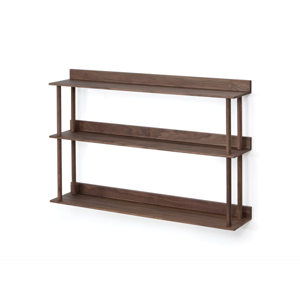 Brayden Studio Bostic 100cm W Solid Wood Shelving Unit | Wayfair.co.uk