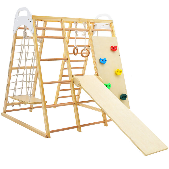 Costway 50'' W Wood Climber & Reviews | Wayfair